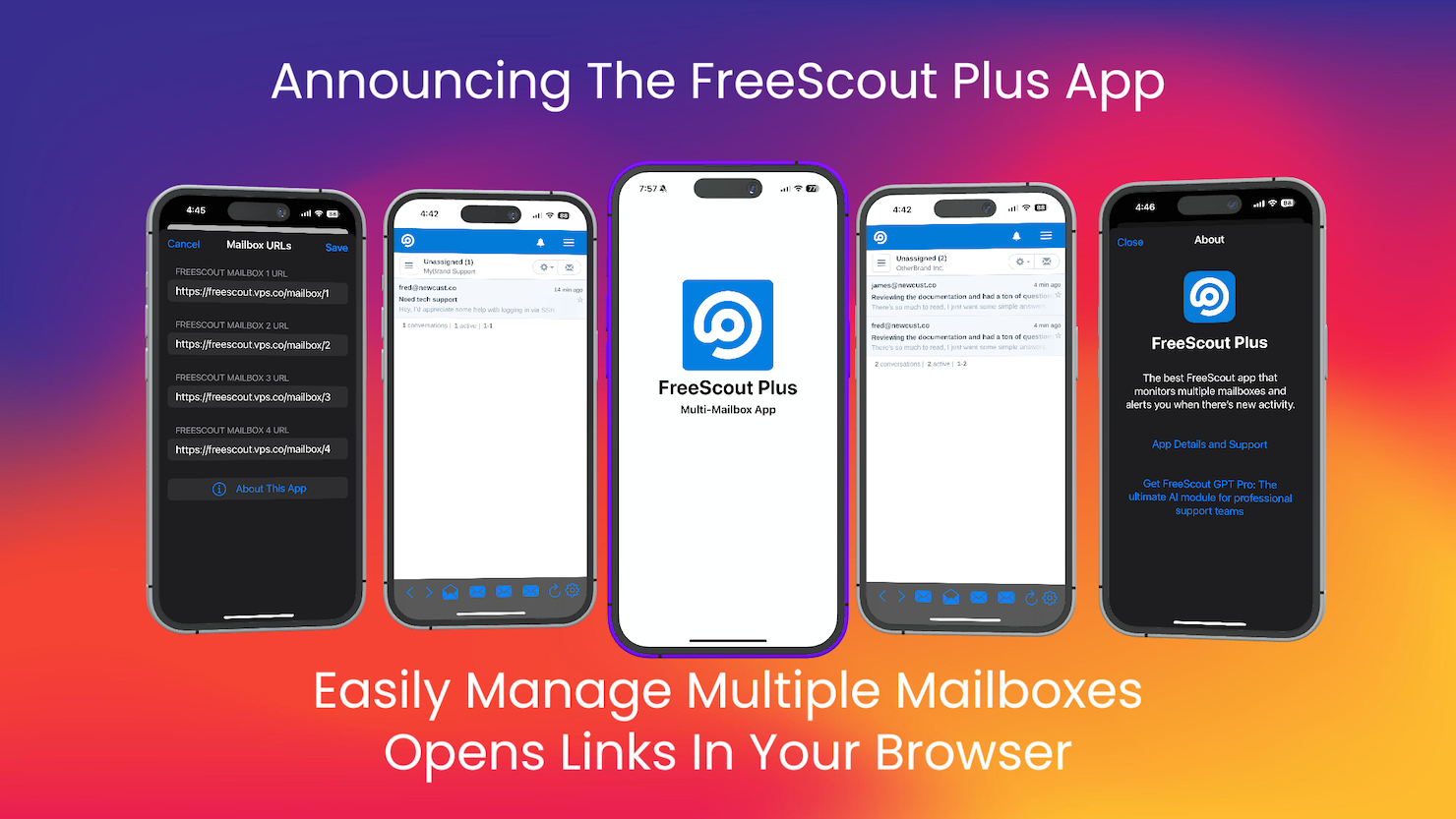 FreeScout Plus iOS App